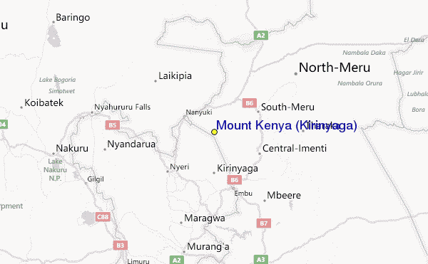Mount Kenya (Kirinyaga) Ski Resort Guide, Location Map & Mount Kenya ...