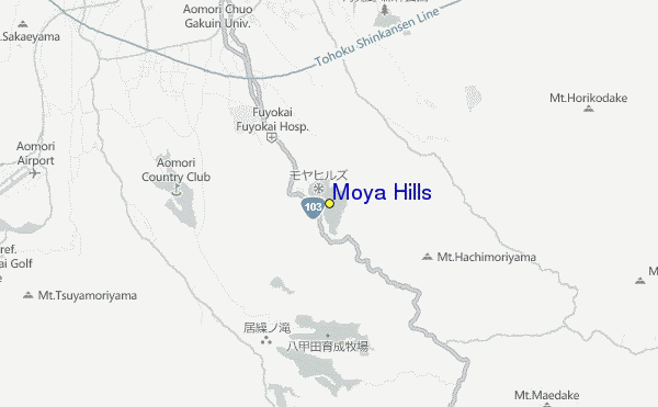 Moya Hills Ski Resort Guide, Location Map & Moya Hills ski holiday ...