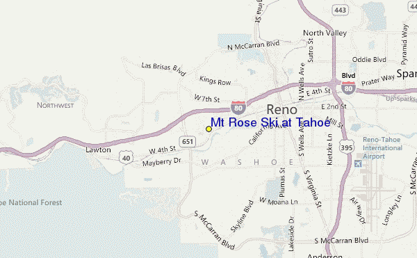 Mt Rose Ski at Tahoe Ski Resort Guide, Location Map & Mt Rose Ski at ...