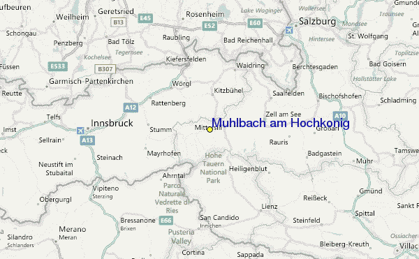 Muhlbach am Hochkonig Ski Resort Guide, Location Map & Muhlbach am ...