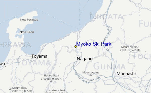 Myoko Ski Park Ski Resort Guide, Location Map & Myoko Ski Park ski ...