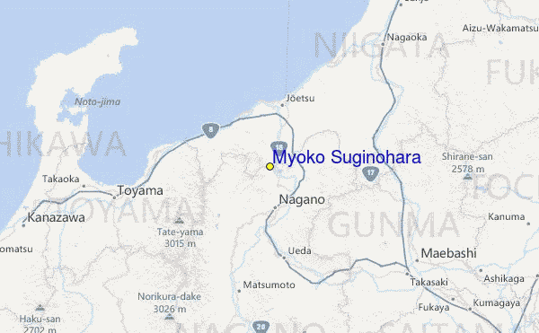 Myoko Suginohara Ski Resort Guide, Location Map & Myoko Suginohara ski ...