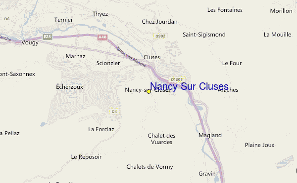Nancy Sur Cluses Ski Resort Guide, Location Map & Nancy Sur Cluses ski ...
