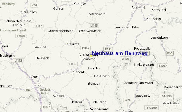 Neuhaus am Rennweg Ski Resort Guide, Location Map & Neuhaus am Rennweg ...