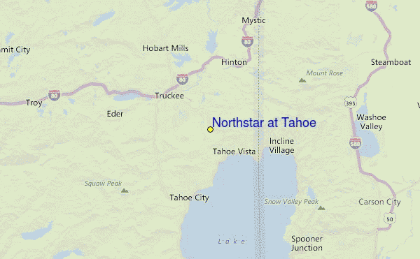 Northstar at Tahoe Ski Resort Guide, Location Map & Northstar at Tahoe ...