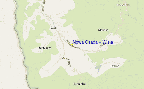 Nowa Osada – Wisła Ski Resort Guide, Location Map & Nowa Osada – Wisła ...