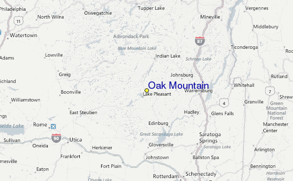 Oak Mountain Ski Resort Guide, Location Map & Oak Mountain ski holiday ...