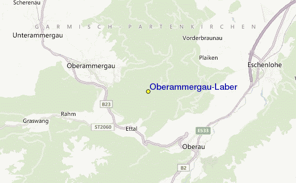 Oberammergau/Laber Ski Resort Guide, Location Map & Oberammergau/Laber ...