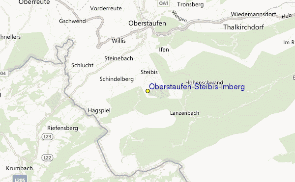 Oberstaufen/Steibis/Imberg Ski Resort Guide, Location Map & Oberstaufen ...