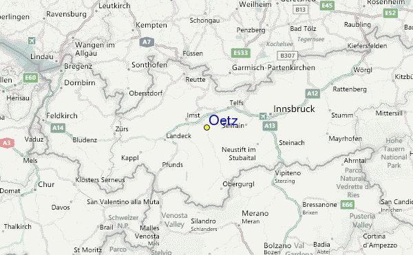 Oetz Ski Resort Guide, Location Map & Oetz ski holiday accommodation