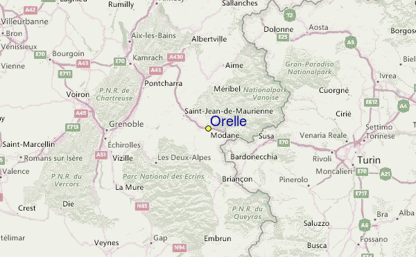 Orelle Ski Resort Guide, Location Map & Orelle ski holiday accommodation