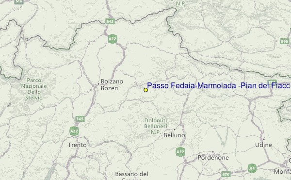 Passo Fedaia/Marmolada (Pian dei Fiacconi) Ski Resort Guide, Location ...