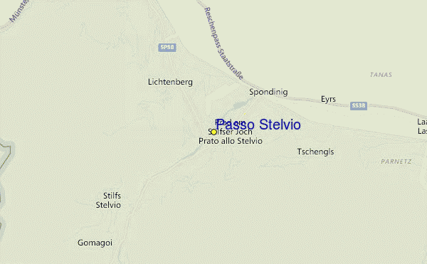 Passo Stelvio Ski Resort Guide, Location Map & Passo Stelvio ski ...