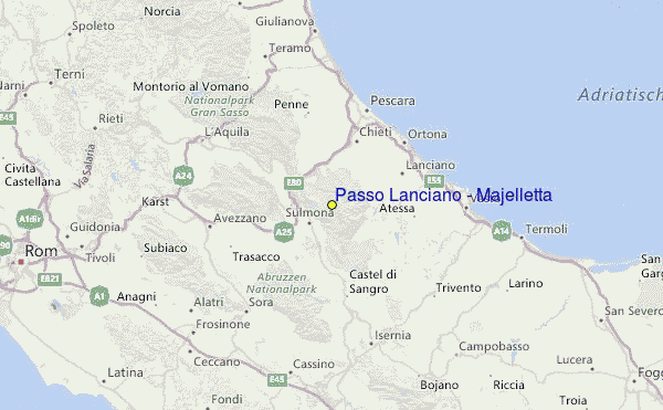 Passo Lanciano - Majelletta Ski Resort Guide, Location Map & Passo ...