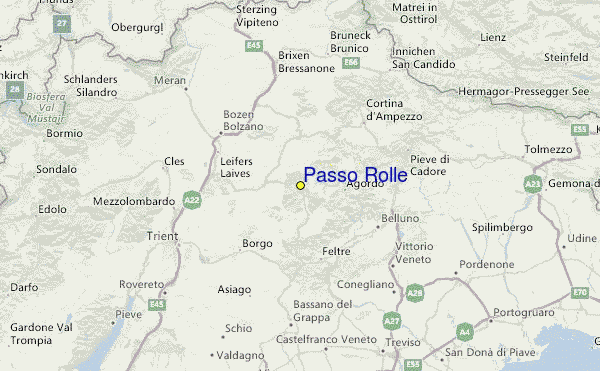 Passo Rolle Ski Resort Guide, Location Map & Passo Rolle ski holiday ...