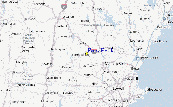 Pats Peak Ski Resort Guide, Location Map & Pats Peak ski holiday ...