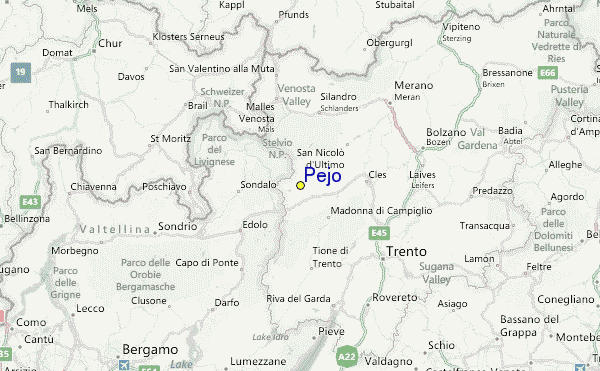 Pejo Ski Resort Guide, Location Map & Pejo ski holiday accommodation