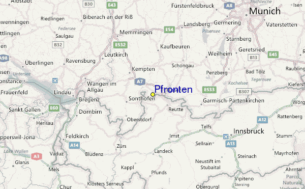 Pfronten Ski Resort Guide, Location Map & Pfronten ski holiday ...