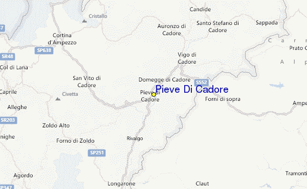 Pieve Di Cadore Ski Resort Guide, Location Map & Pieve Di Cadore ski ...