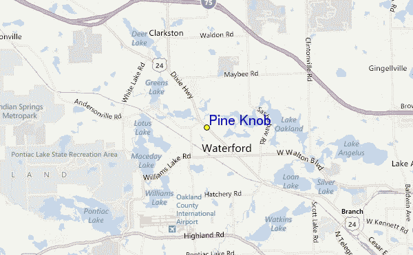 Pine Knob Ski Resort Guide, Location Map & Pine Knob ski holiday ...