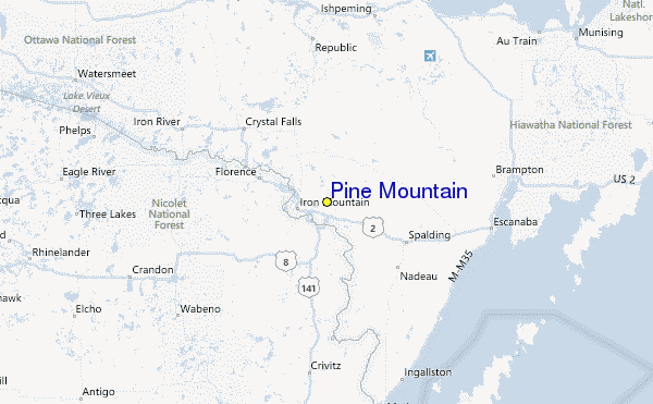 Pine Mountain Ski Resort Guide, Location Map & Pine Mountain ski ...