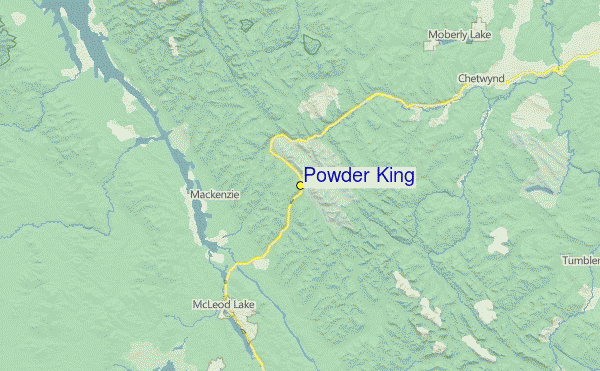 Powder King Ski Resort Guide, Location Map & Powder King ski holiday ...