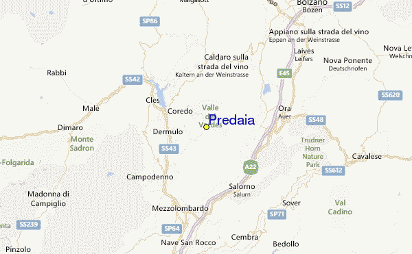 Predaia Ski Resort Guide, Location Map & Predaia ski holiday accommodation