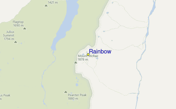 Rainbow Ski Resort Guide, Location Map & Rainbow ski holiday accommodation