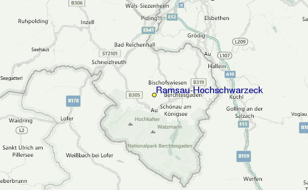 Ramsau/Hochschwarzeck Ski Resort Guide, Location Map & Ramsau ...