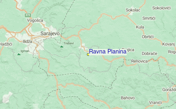 Ravna Planina Ski Resort Guide, Location Map & Ravna Planina ski ...