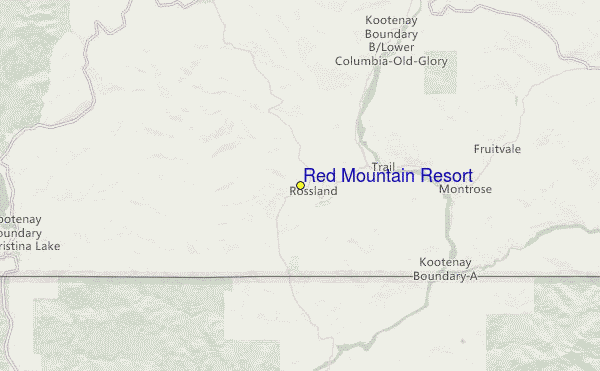 Red Mountain Resort Ski Resort Guide, Location Map & Red Mountain ...