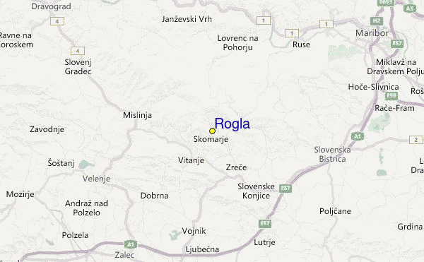Rogla Ski Resort Guide, Location Map & Rogla ski holiday accommodation