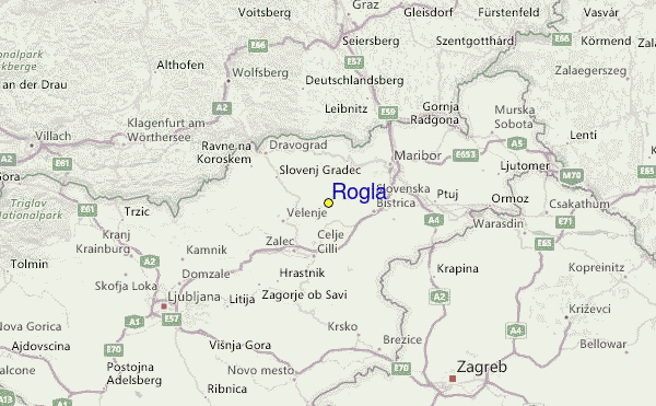 Rogla Ski Resort Guide, Location Map & Rogla ski holiday accommodation
