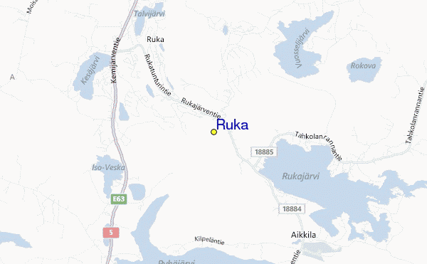 Ruka Ski Resort Guide, Location Map & Ruka ski holiday accommodation