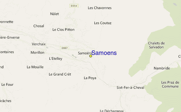 Samoens Ski Resort Guide, Location Map & Samoens ski holiday accommodation
