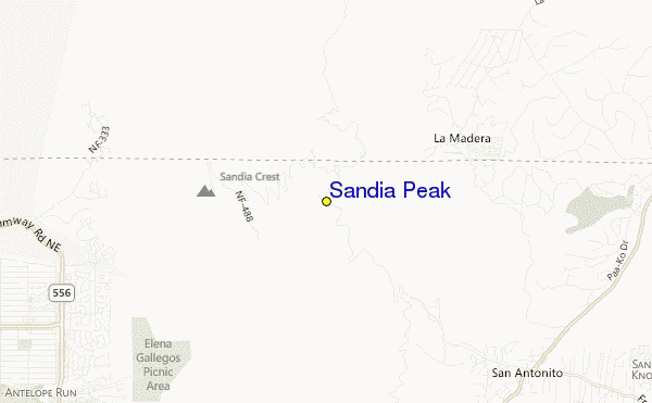 Sandia Peak Ski Resort Guide, Location Map & Sandia Peak ski holiday ...