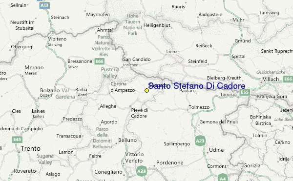 Santo Stefano Di Cadore Ski Resort Guide, Location Map & Santo Stefano ...