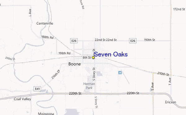 Seven Oaks Ski Resort Guide, Location Map & Seven Oaks ski holiday ...