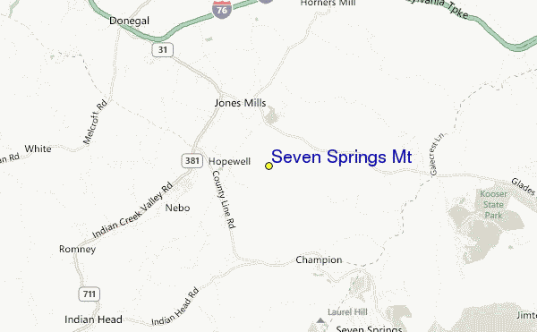 Seven Springs Mt Ski Resort Guide, Location Map & Seven Springs Mt ski ...