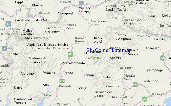 Ski Center Latemar Ski Resort Guide, Location Map & Ski Center Latemar ...