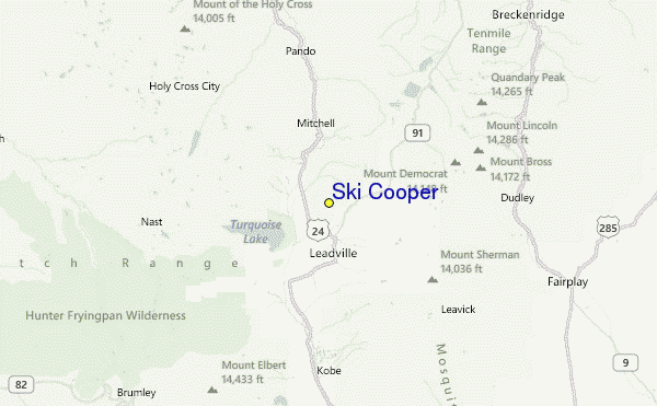 Ski Cooper Ski Resort Guide, Location Map & Ski Cooper ski holiday ...