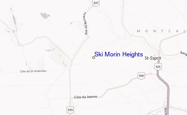 Ski Morin Heights Ski Resort Guide, Location Map & Ski Morin Heights ...
