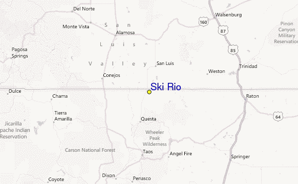 Ski Rio Ski Resort Guide, Location Map & Ski Rio ski holiday accommodation