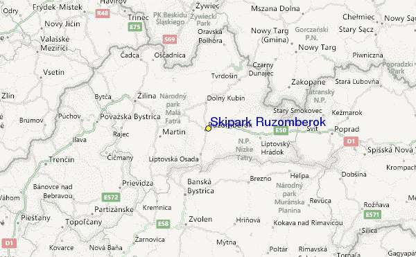 Ružomberok - Malino Brdo Ski Resort Guide, Location Map & Ružomberok ...