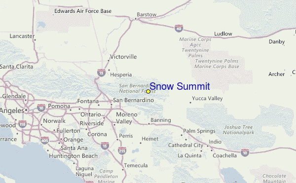 Snow Summit Ski Resort Guide, Location Map & Snow Summit ski holiday ...