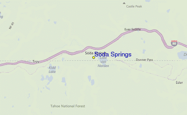 Soda Springs Ski Resort Guide, Location Map & Soda Springs ski holiday ...