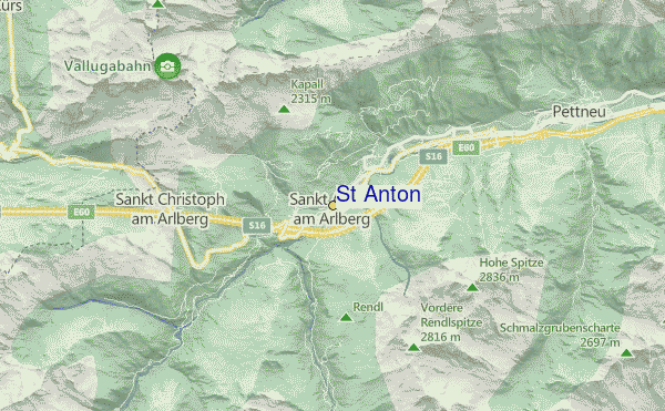 St. Anton Ski Resort Guide, Location Map & St. Anton ski holiday ...