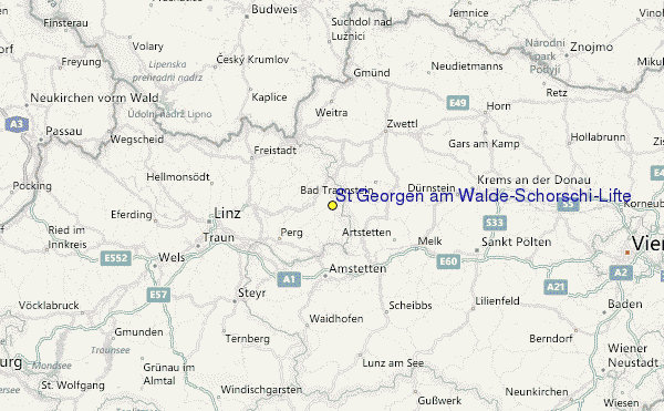 St. Georgen am Walde/Schorschi-Lifte Ski Resort Guide, Location Map ...