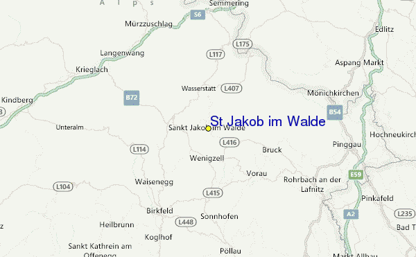 St. Jakob im Walde Ski Resort Guide, Location Map & St. Jakob im Walde ...