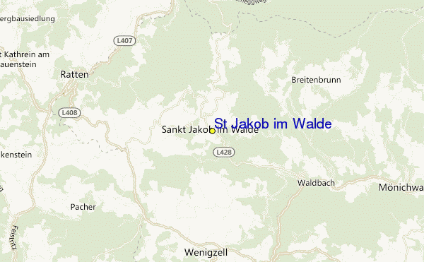 St. Jakob im Walde Ski Resort Guide, Location Map & St. Jakob im Walde ...